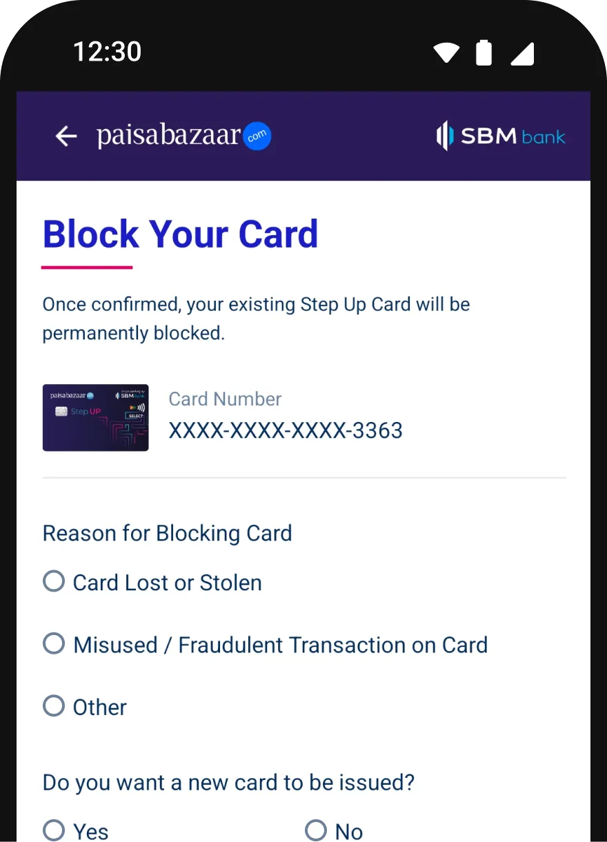 Paisabazaar StepUp Credit Card