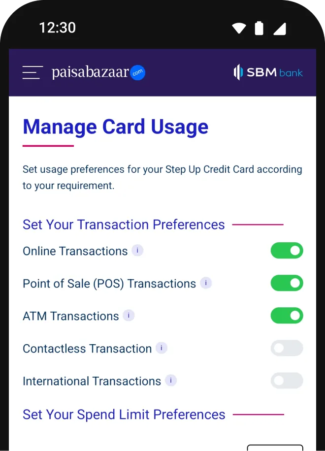 Paisabazaar StepUp Credit Card