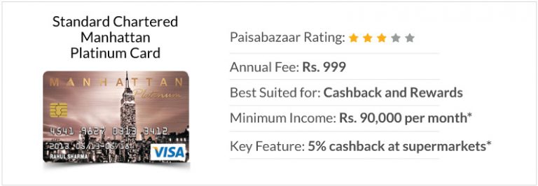 Standard Chartered Credit Card: Check features and Apply Online - 30 ...