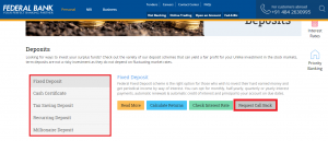 Federal Bank FD Rates: Federal Bank FD Interest Rates 2021