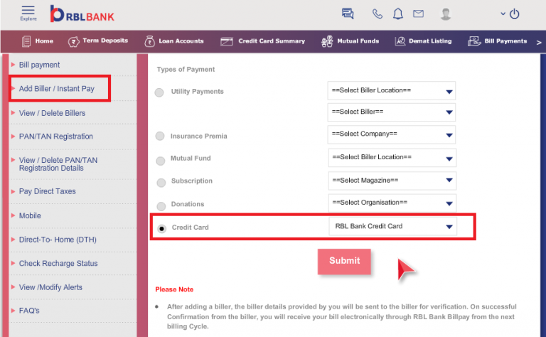 RBL Credit Card Payment: How to Pay Bill Online and Offline - 27 June 2021