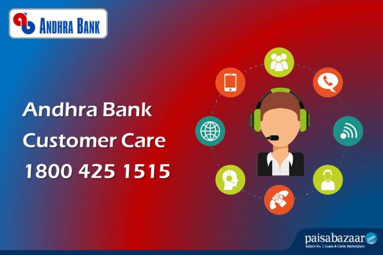 Andhra Bank customer care number | 24x7 Toll-free number - Paisabazaar.com