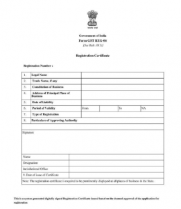 GST Registration Process : Certificate, Limit & Process Online