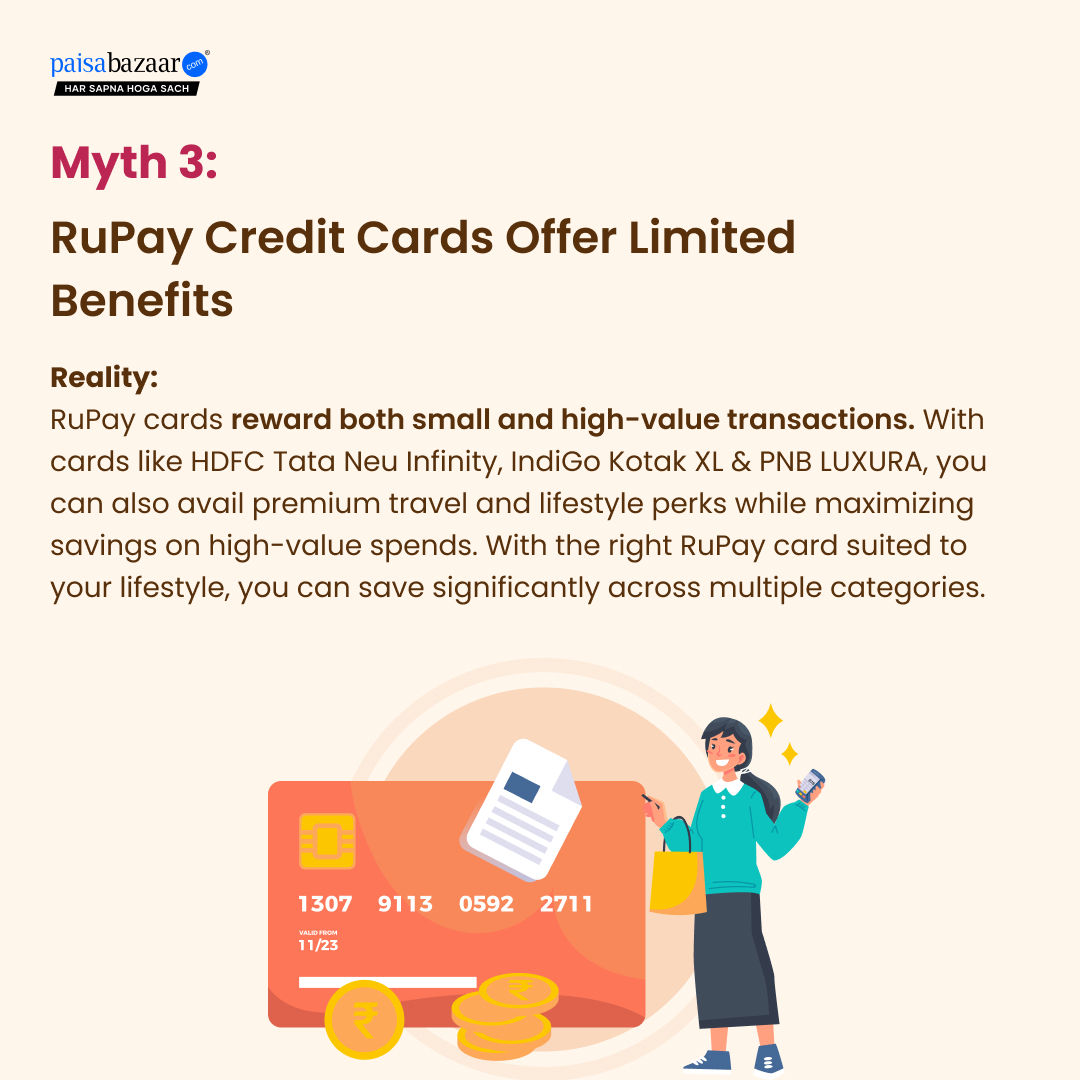 RuPay Credit Card Myths vs Reality | UPI, Rewards & Acceptance - 16 May ...
