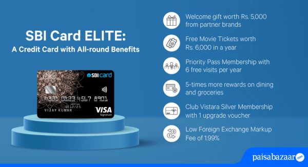 SBI Card ELITE - Features, Benefits, Annual Fees Charges, Apply Online ...