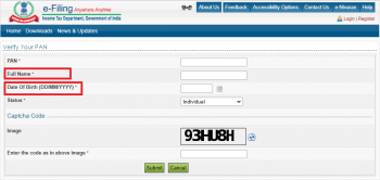 PAN Card Verification Online at NSDL,UTI | Verify PAN by Name & PAN No.