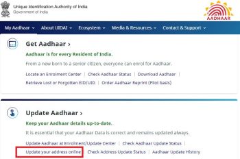 How to Update or Correct Aadhaar Details Online and Offline I uidai.gov.in
