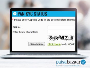PAN KYC Status - How to Check/Know PAN KYC Using PAN Number