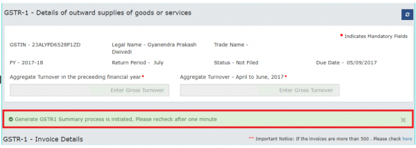 Form GSTR 1 & 1A: Due Dates, Online Filing & Format