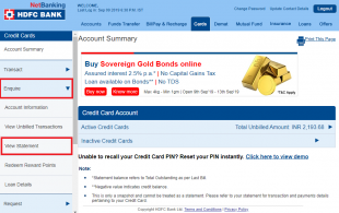 𝐇𝐃𝐅𝐂 𝐂𝐫𝐞𝐝𝐢𝐭 𝐂𝐚𝐫𝐝 𝐒𝐭𝐚𝐭𝐞𝐦𝐞𝐧𝐭 | How to Check Online & Offline - 14 April 2022