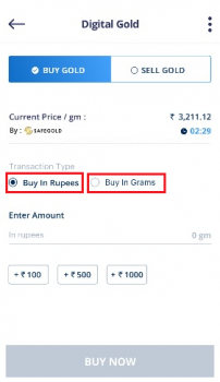 How to Buy Digital Gold on Paisabazaar Mobile App?
