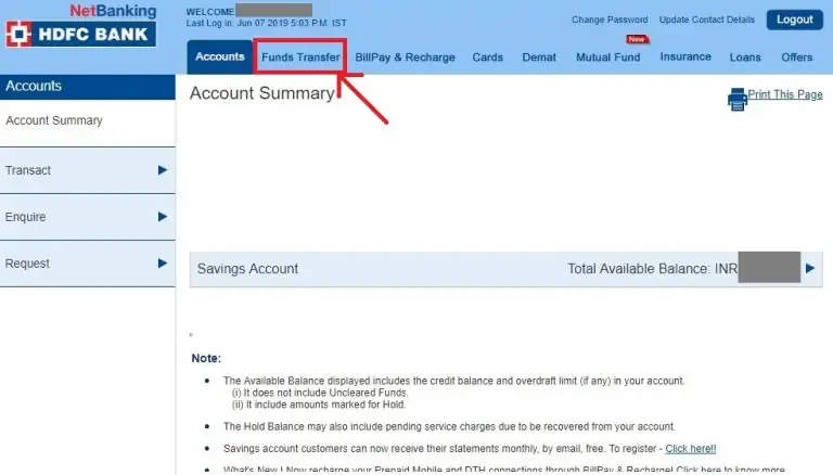 HDFC Netbanking - Login, Registration, Activate, Fund Transfer, Payments HDFC Netbanking - Login, Registration, Activate, Fund Transfer, Payments