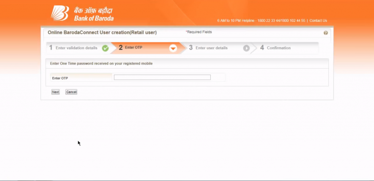 Bank of Baroda Netbanking- Login, Registration, Password reset