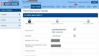 HDFC Netbanking - Login, Registration, Activate, Fund Transfer, Payments
