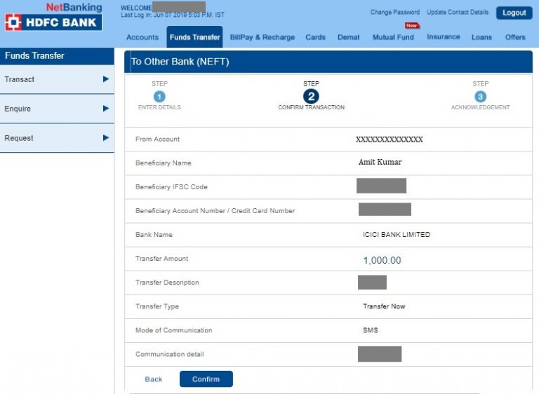 HDFC Netbanking - Login, Registration, Activate, Fund Transfer, Payments