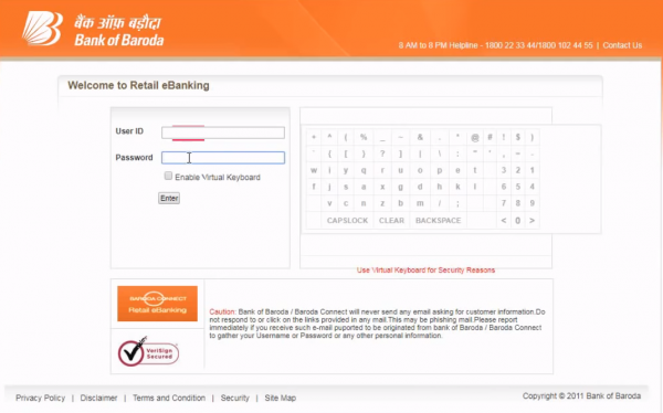 Bank of Baroda Netbanking- Login, Registration, Password reset