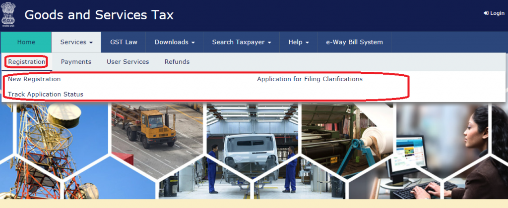 GST Services Online | Services on GST Portal | GST Portal Services