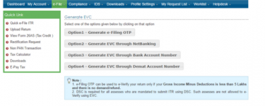 How to e-Verify ITR through Aadhar, Net Banking & Bank Account Online