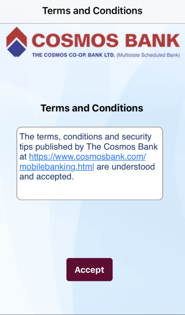 Cosmos Bank Mobile Banking - Register, Login, Fund Transfer