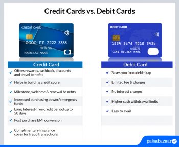 Why are credit cards better than debit cards? - Paisabazaar.com - 30 August 2025