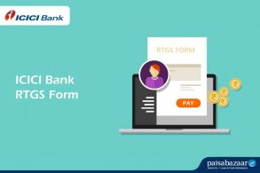 ICICI Bank RTGS Form for Fund Transfer Offline