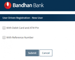 Bandhan Bank Net Banking New User - Registration & Login