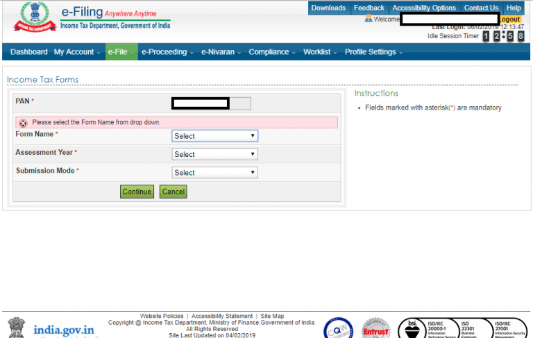 Section 12A Income Tax Act : How to File Form 10A Online - Paisabazaar.com