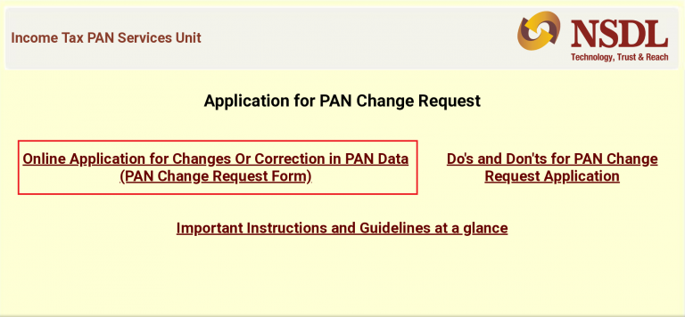 Need to Update/Rectify Your PAN Card? Here's How to Do It - Paisabazaar