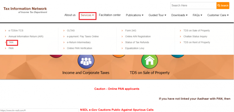 Apply for TAN Registration & TAN Number Online - Paisabazaar.com