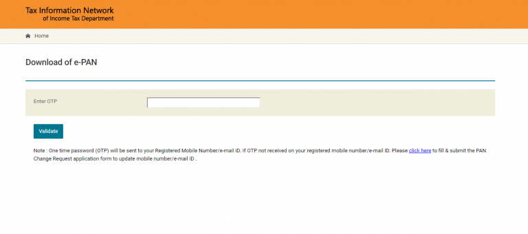 How to Download & Reprint Duplicate e-PAN Card Online through NSDL/UTIITSL