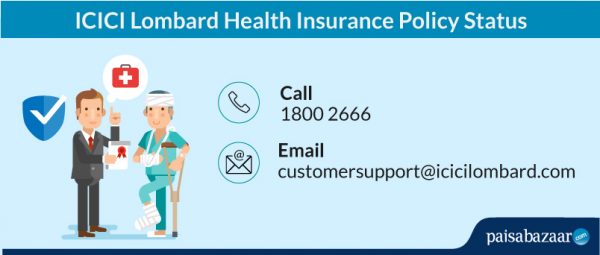 ICICI Lombard Health Insurance Policy Status: Check Details Online