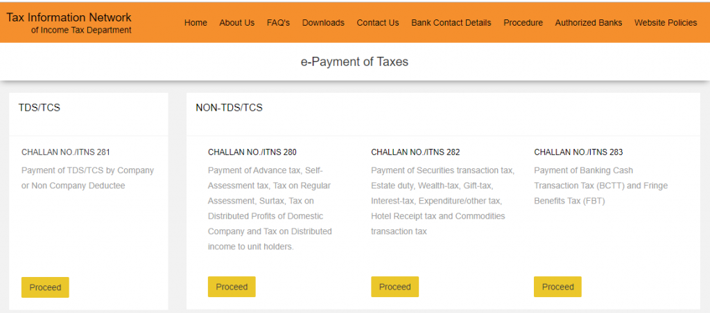 Online e-Tax Payment | Income Tax Payment - Paisabazaar.com