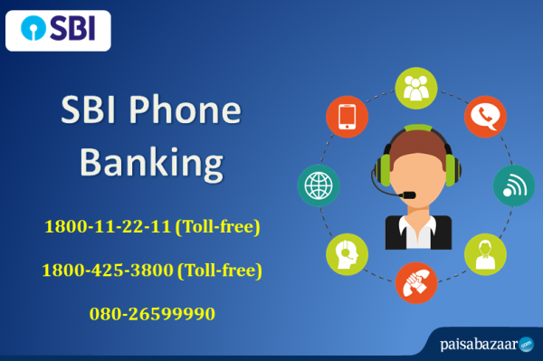 SBI Phone Banking - Number, Registration, App, Services - Paisabazaar