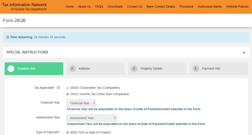 Form 26QB What Is Form 26QB TDS On The Sale Of Property form-26qb-what-is-form-26qb-tds-on-the-sale-of-property