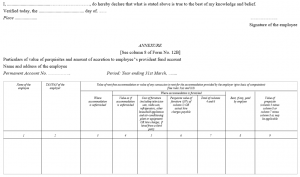 Form 12 - Difference between Form 12B and 12BA in India