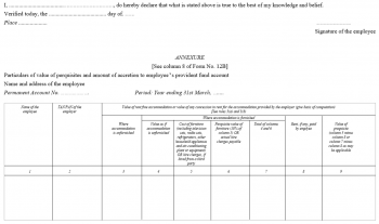 Form 12 - Difference between Form 12B and 12BA in India