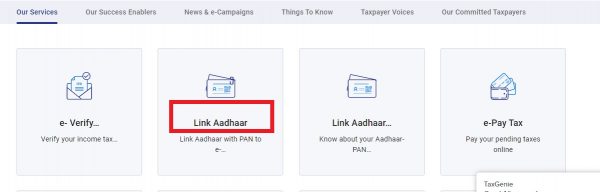 PAN Aadhar Link - How to Link Aadhaar with PAN Online & Check Status
