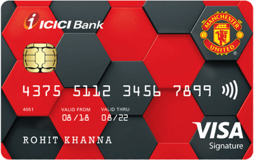 ICICI Bank Manchester United Signature Credit Card - For MUFC Fans - 01 ...