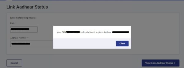 PAN Aadhar Link - How to Link Aadhaar with PAN Card Online Post ...