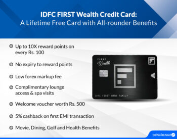 IDFC First Wealth Credit Card- Unlimited Rewards, Zero Annual Fee - 01 ...