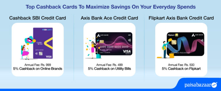 Top Cashback Credit Cards: Cashback SBI Vs. Axis Bank Ace Vs. Flipkart Axis