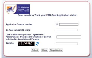 How to Check PAN Card Status through NSDL(Protean) or UTIITSL Online