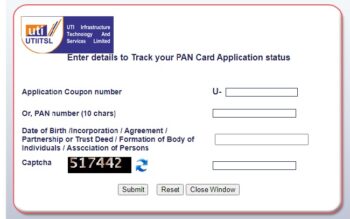 How to Check PAN Card Status through NSDL(Protean) or UTIITSL Online