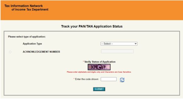 How to Check PAN Card Status through NSDL(Protean) or UTIITSL Online