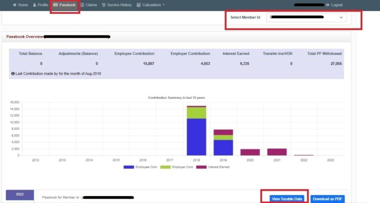 EPFO Passbook - How to Download EPF e-Passbook Online & Umang App