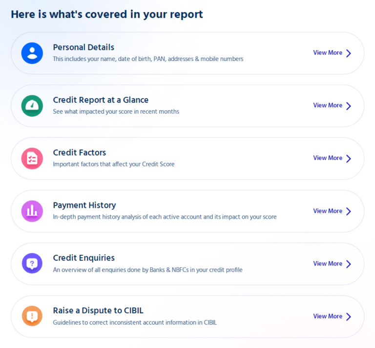 Credit Health Report by Paisabazaar to Improve/Repair your Credit Score