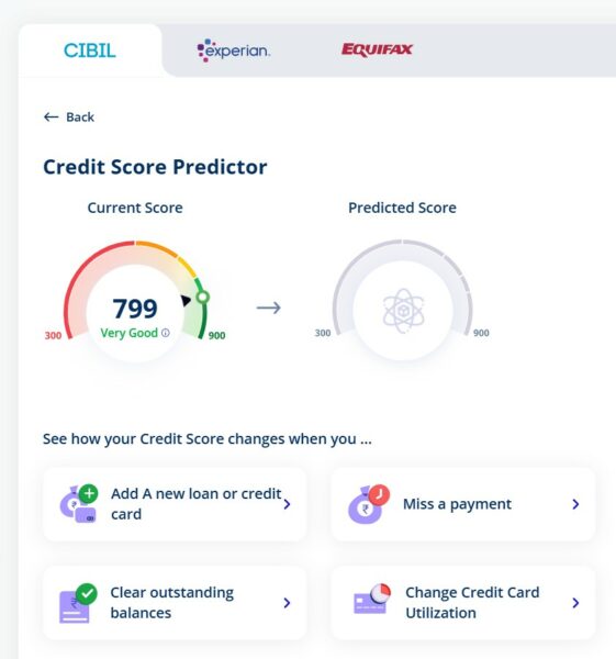 Credit Score Predictor by Paisabazaar | Check Predicted Score for FREE