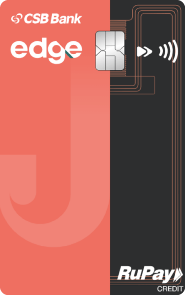 Jupiter Edge CSB Bank RuPay Credit Card: Features, Benefits, Fees ...