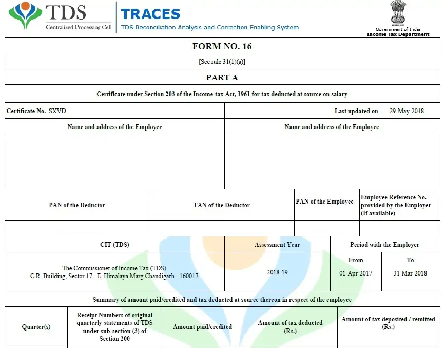 Form 16 How To Download Fill Upload Taxept form-16-how-to-download-fill-upload-taxept